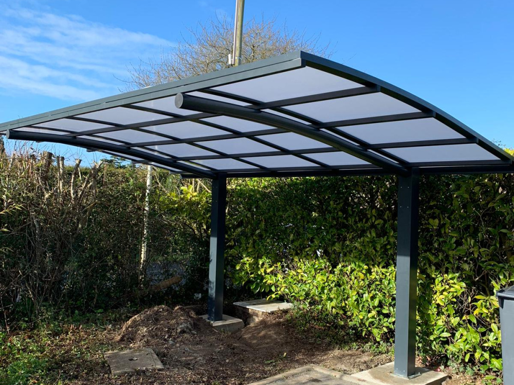 Carport aluminium autoporté