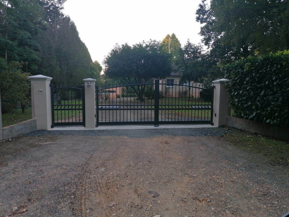 Portillon + Portail battant Authentique