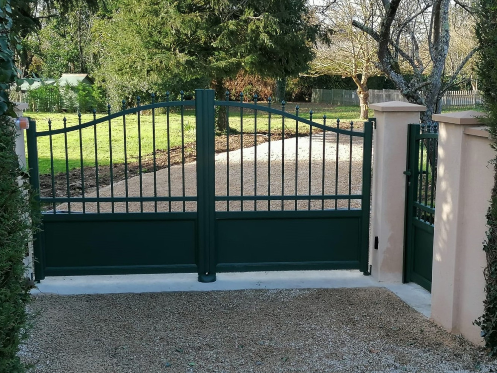 Portillon + Portail battant Authentique