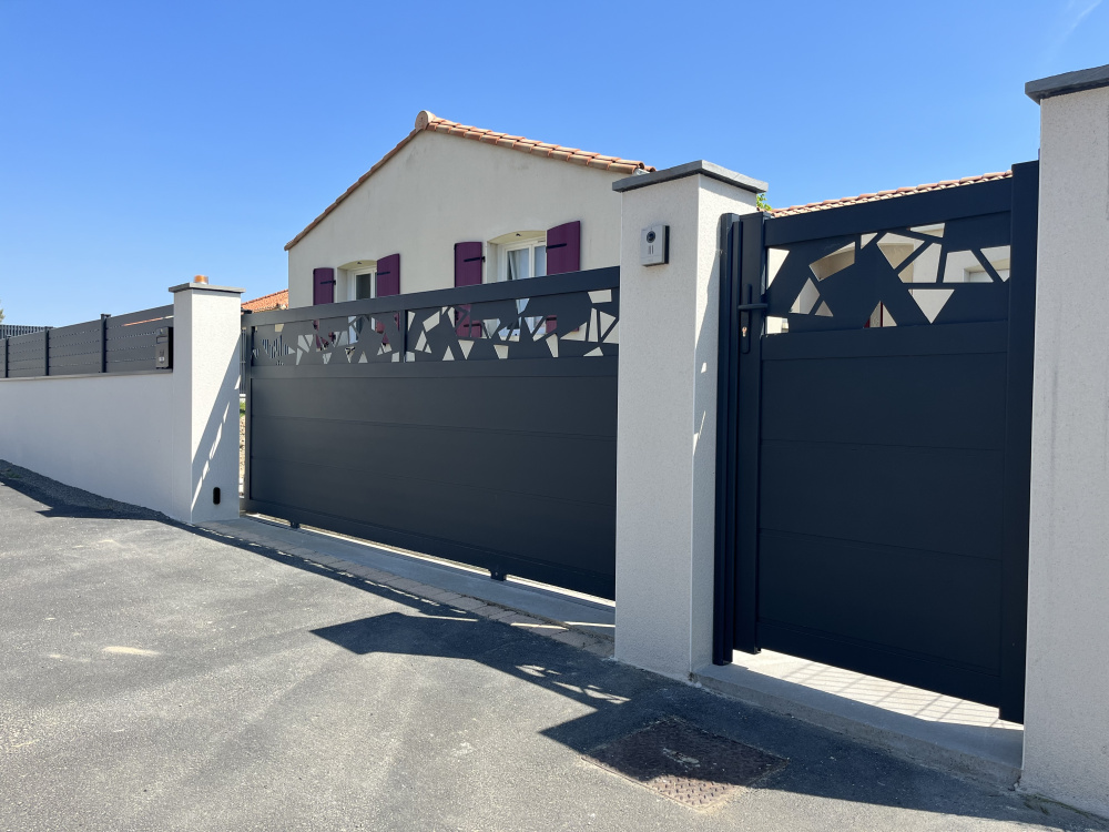 Portillon + Coulissant aluminium DoMai'N