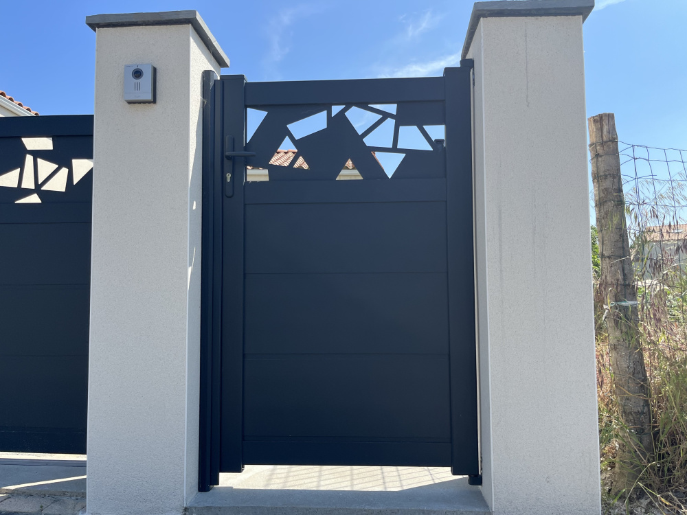 Portillon + Coulissant aluminium DoMai'N